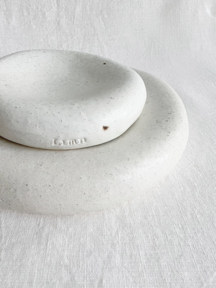 Organic White Plate – likewise